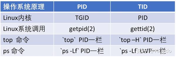 如何正确的理解和获取Linux中进程/线程的PID/TID - 知乎