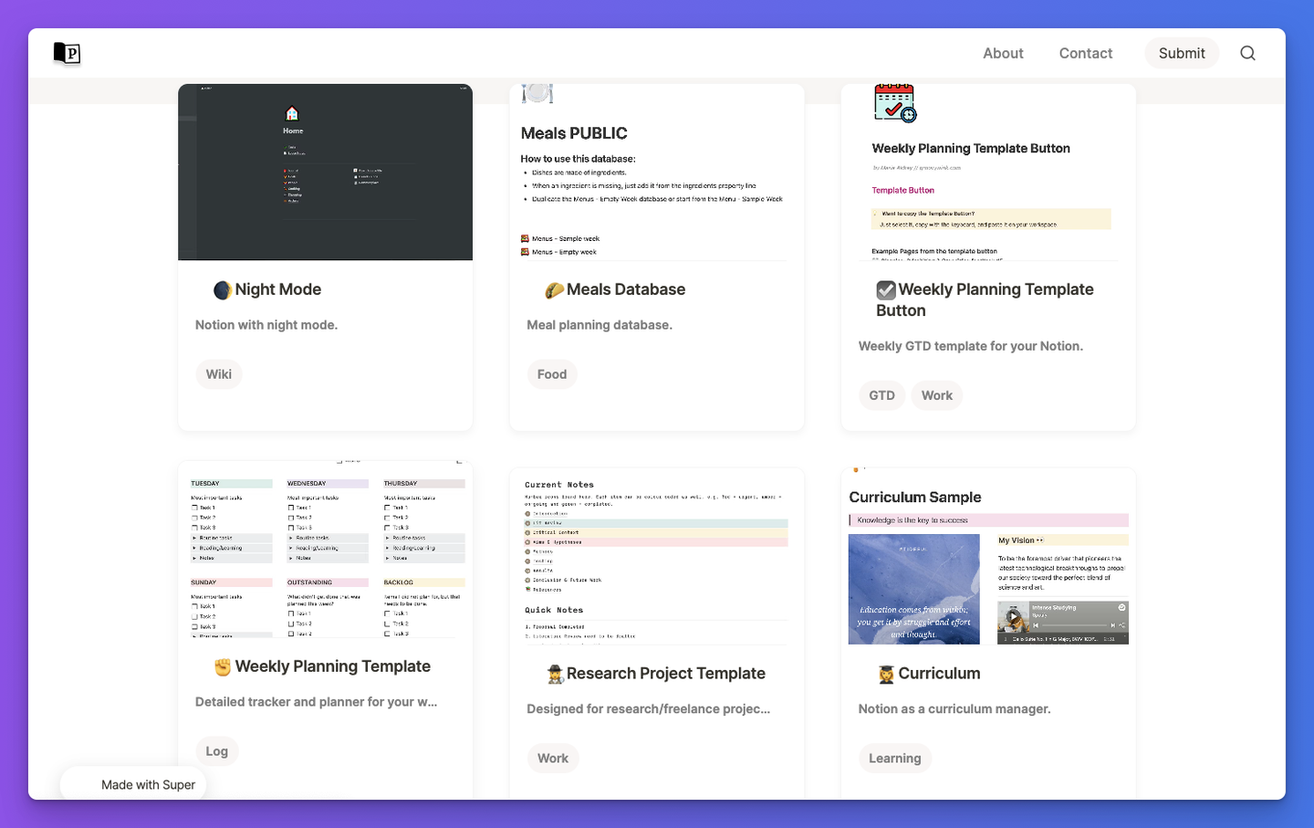 Notion 使用教程：Notion 模版库·资源站点汇总 - 知乎