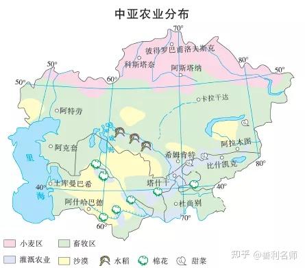 区域地理高频考点 第11讲 中亚知识点总结！ - 知乎