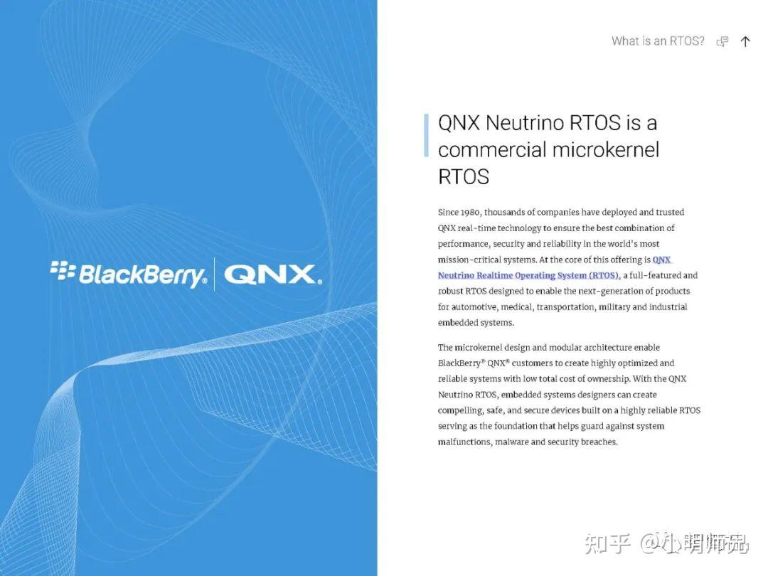 QNX实时操作系统 - 知乎