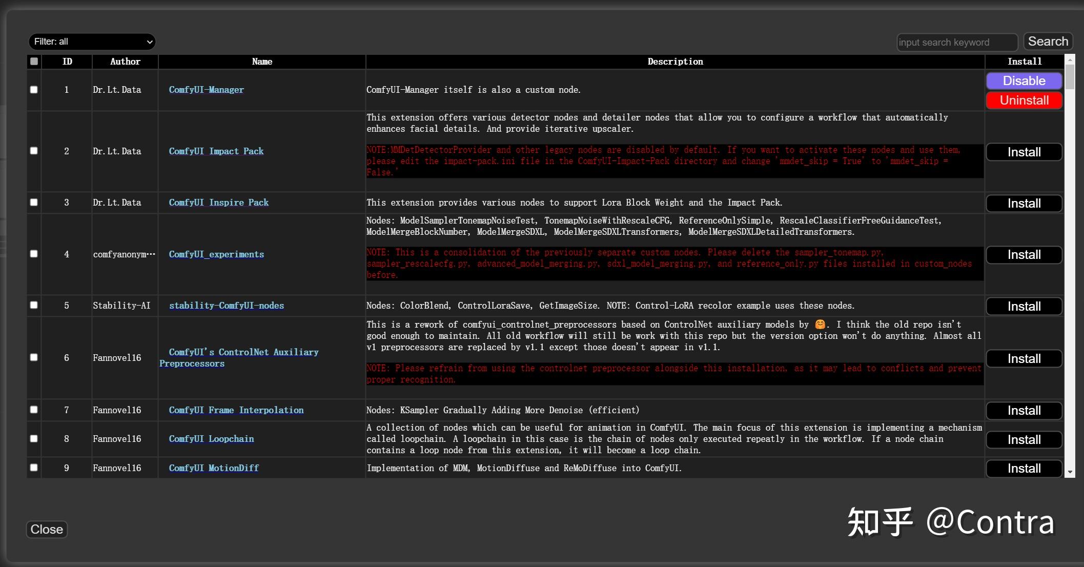 ComfyUI学习笔记03，插件安装 - 知乎