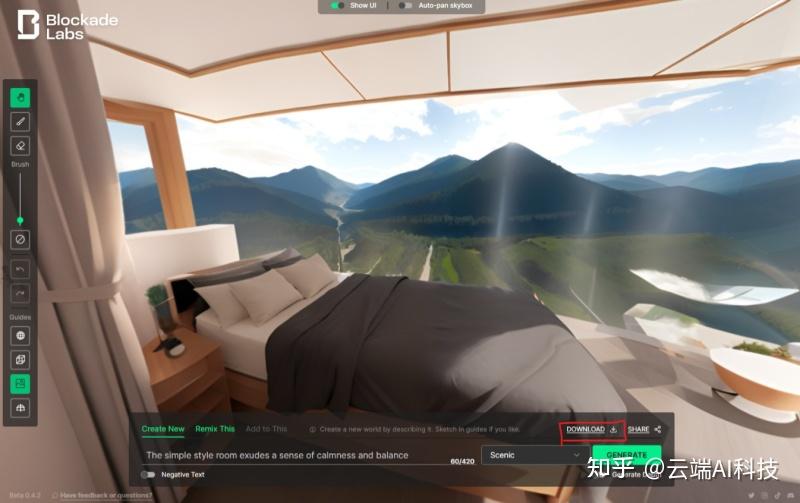 AI创造VR世界「Skybox AI」 文本转换成3D的工具Blockade Labs，一个让你用文字就能生成360度全全景图像的神奇工具「Skybox AI」 - 知乎