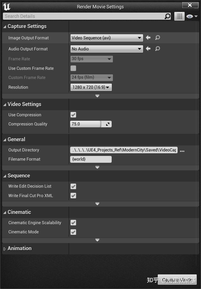 使用UE4 Sequencer制作摄像机漫游 - 知乎