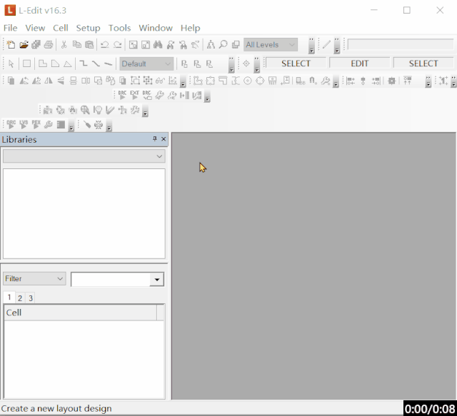 Tanner L-Edit 系列教程：03 文件操作 - 知乎
