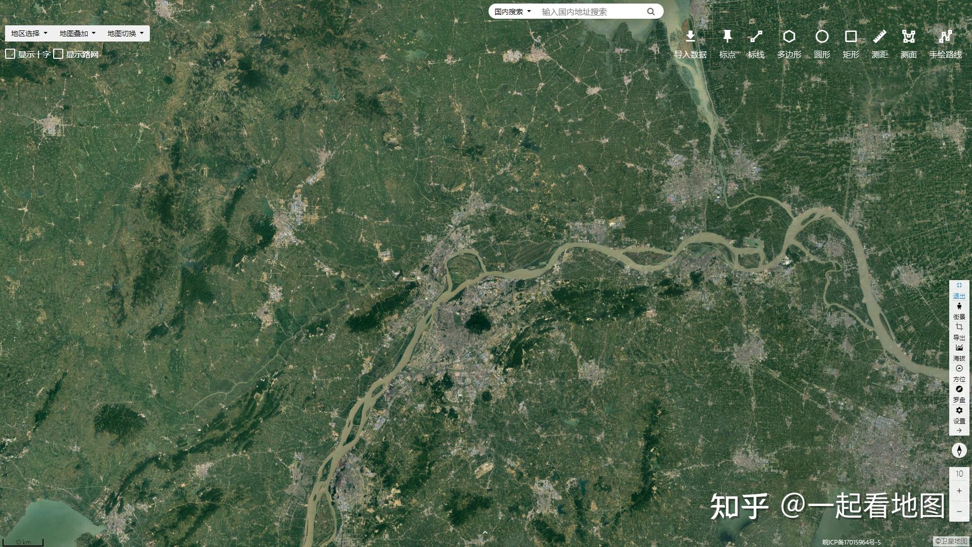 从哪可以找到国内的高清卫星地图 - 知乎