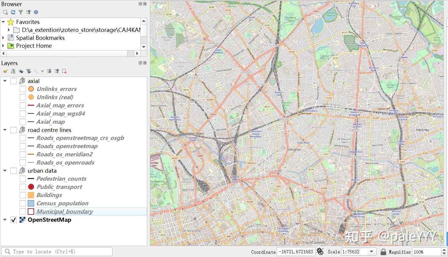 The Space Syntax Toolkit|QGIS中集成空间句法(补) - 知乎