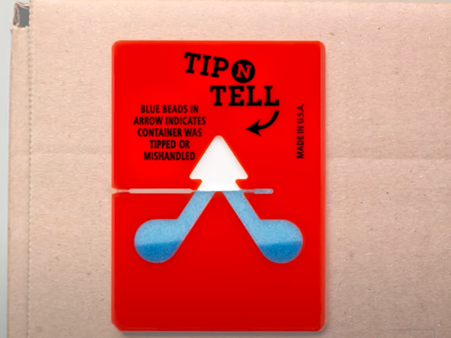 Tip-N-Tell 包裹倾倒指示器 - 知乎