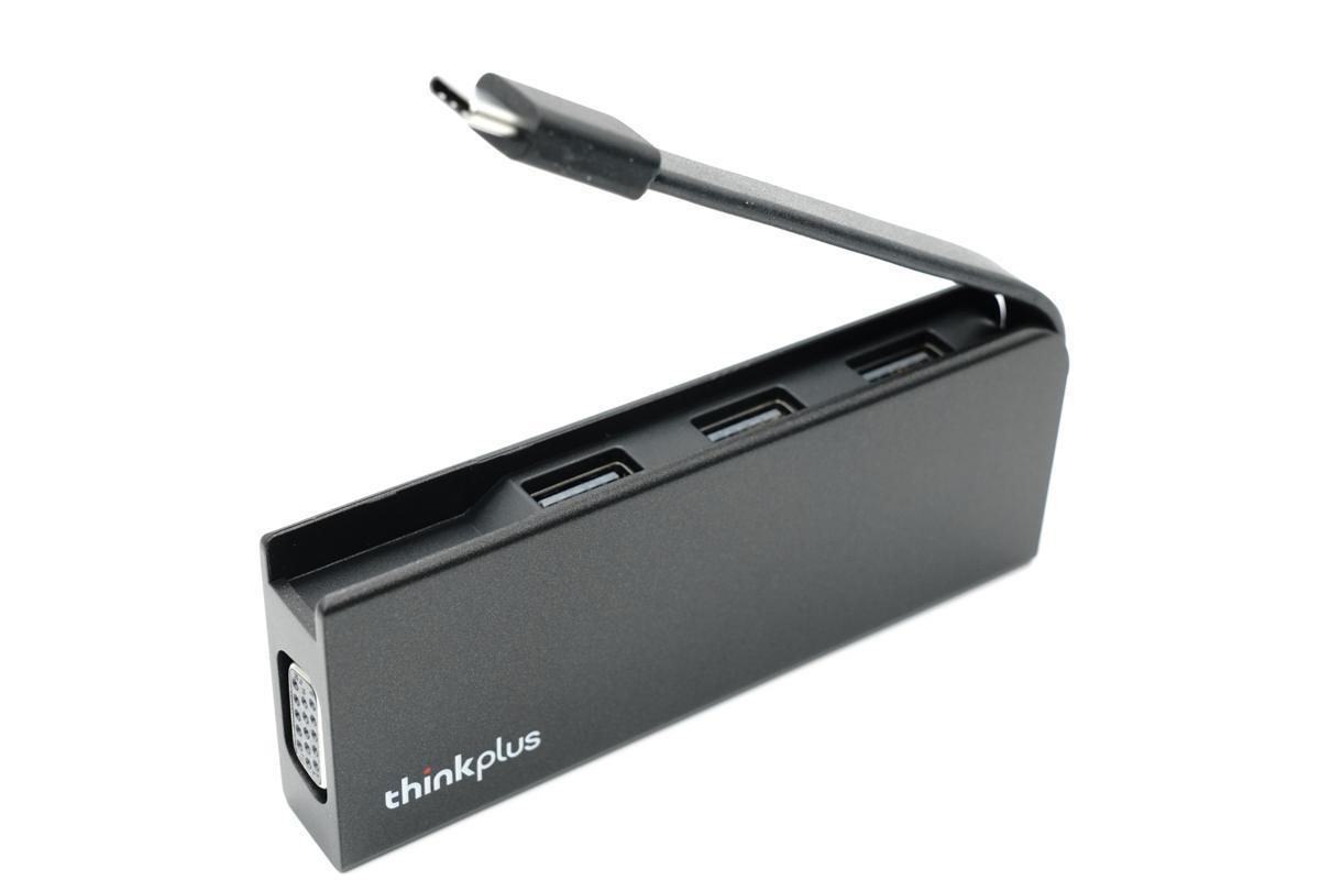 联想thinkplus USB-C 4合1便携扩展器评测：VGA设备兼容，轻松拓展第二块屏幕 - 知乎