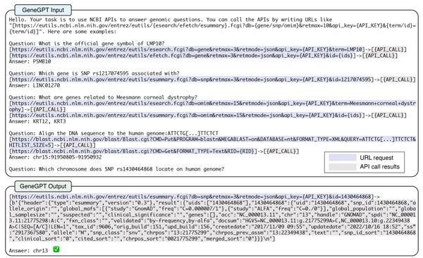GeneGPT 利用生物医学信息工具增强大型语言模型 - 知乎