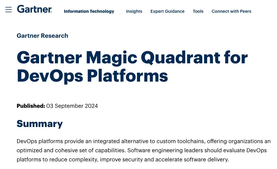 深度解读 2024 Gartner DevOps 魔力象限 - 知乎