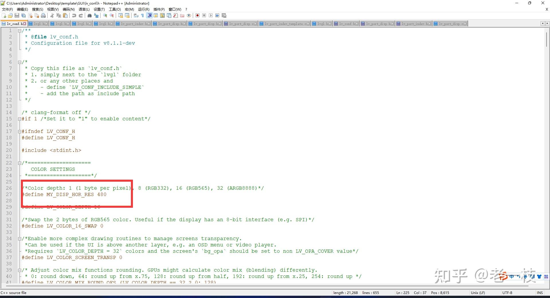 STM32F407ZGT6+LVGL8.1移植 - 知乎