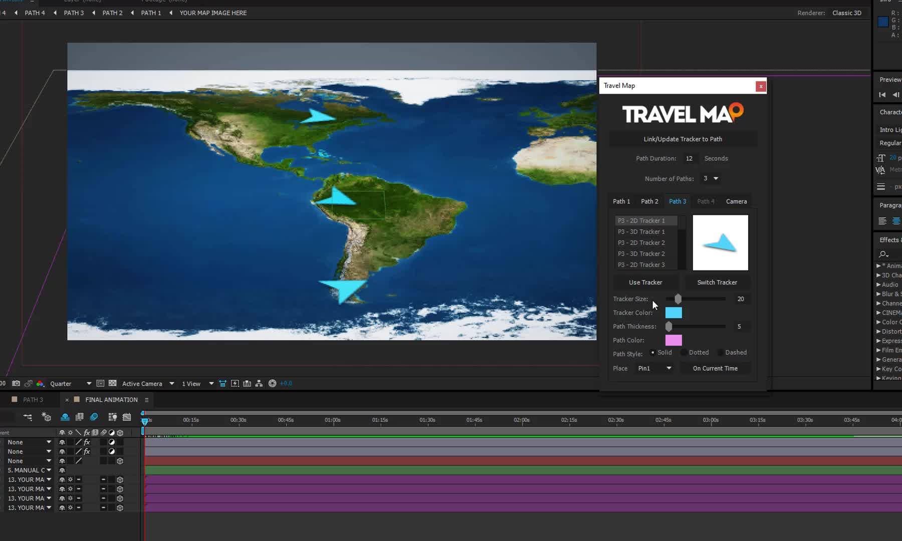 253、AE脚本(TravelMap)-旅行地图 - 知乎