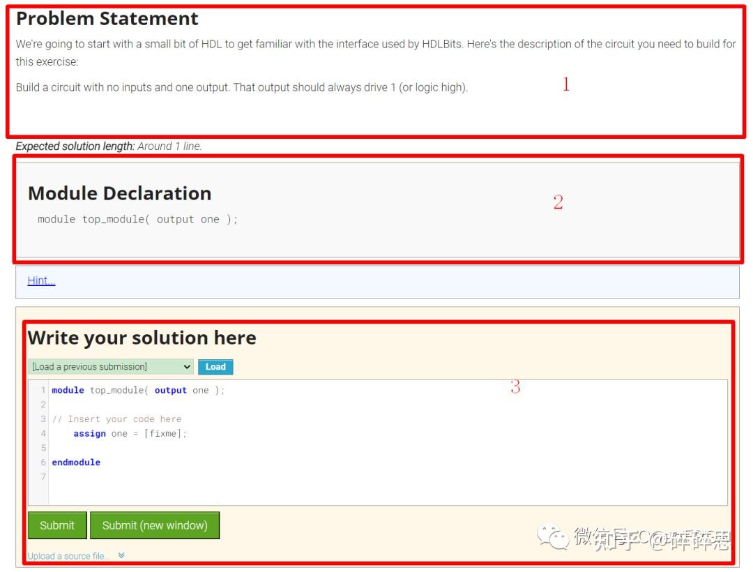 HDLBits: 在线学习 SystemVerilog（零）-在线“巡礼” HDLBits - 知乎