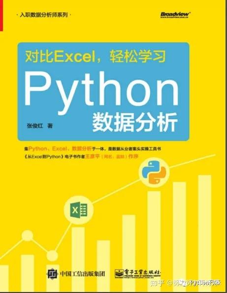 《对比excel，轻松学习python数据分析》适合刚入门的数据分析师 知乎 6783