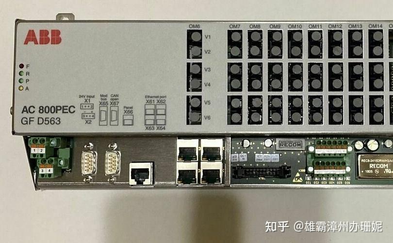 AC800PEC GFD563A101 3BHE046836R0101 ABB 中央控制器（CPU)-雄霸珊妮为你介绍 - 知乎