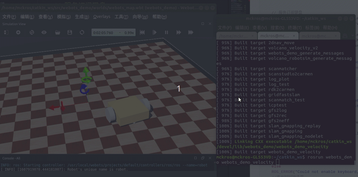 ROS联合webots实战案例(三)在webots中使用ROS控制小机器人1 - 知乎