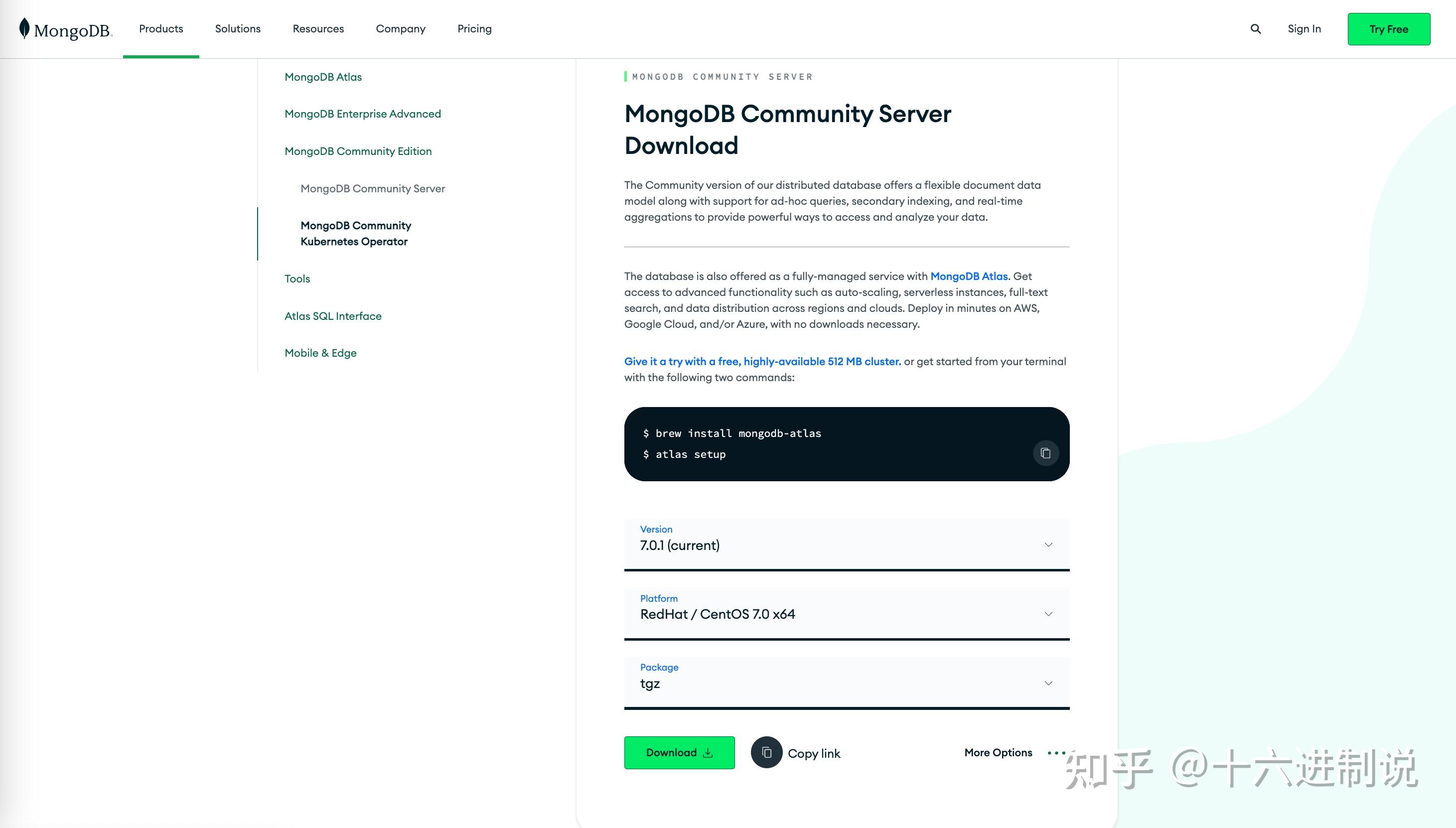 实践篇：Linux CentOS部署mongodb - 知乎
