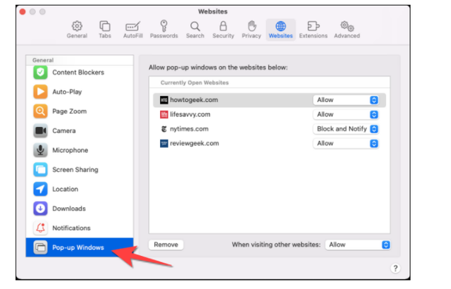 如何在 Mac 上的 Safari 中禁用弹出窗口阻止程序 - 知乎