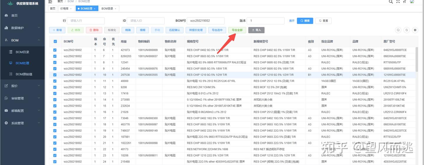 什么是标准的BOM表单和如何创建BOM表单 - 知乎