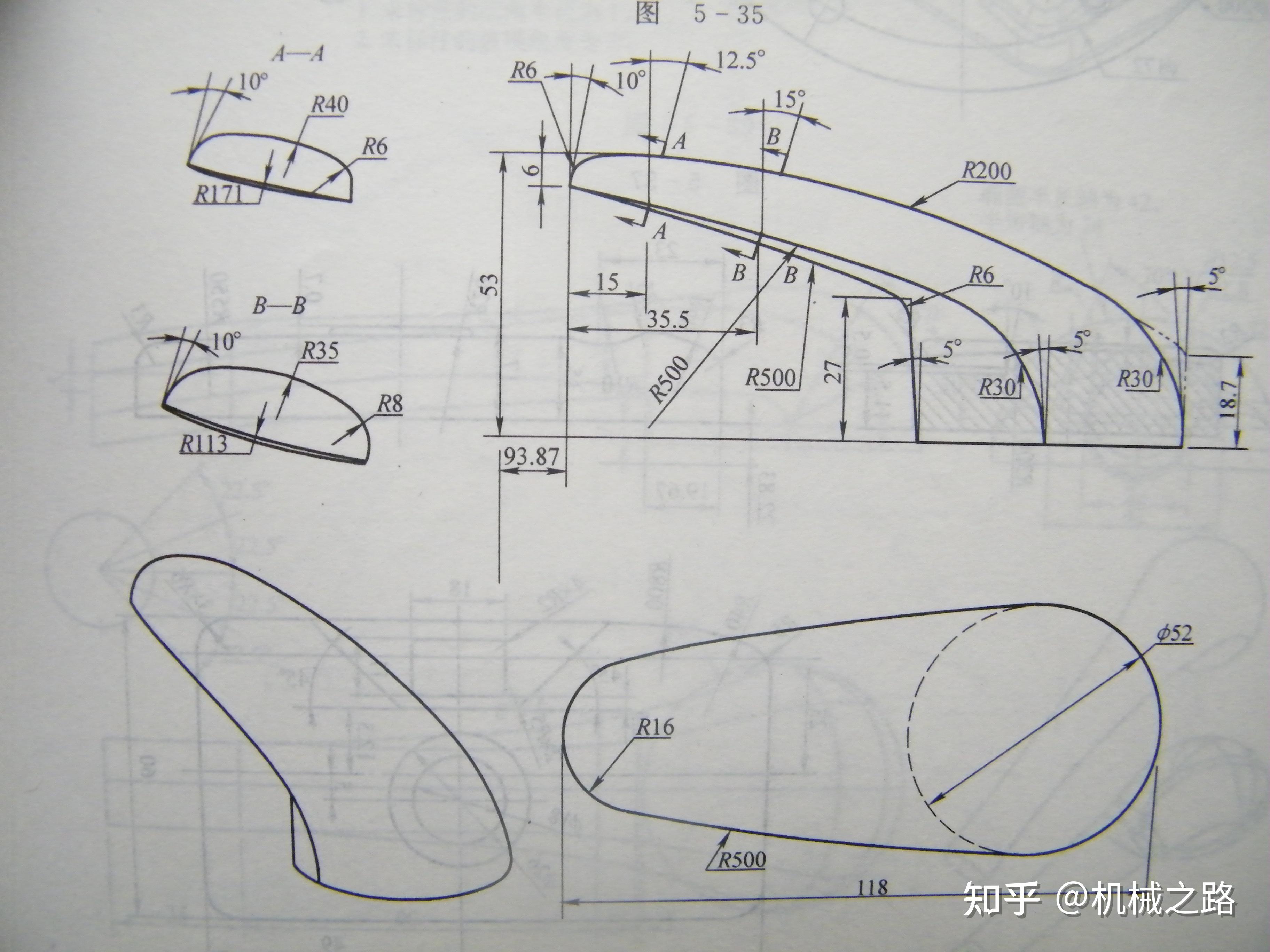 115张SW\UG\CROE\CATIA\CAD练习实例（有尺寸） - 知乎