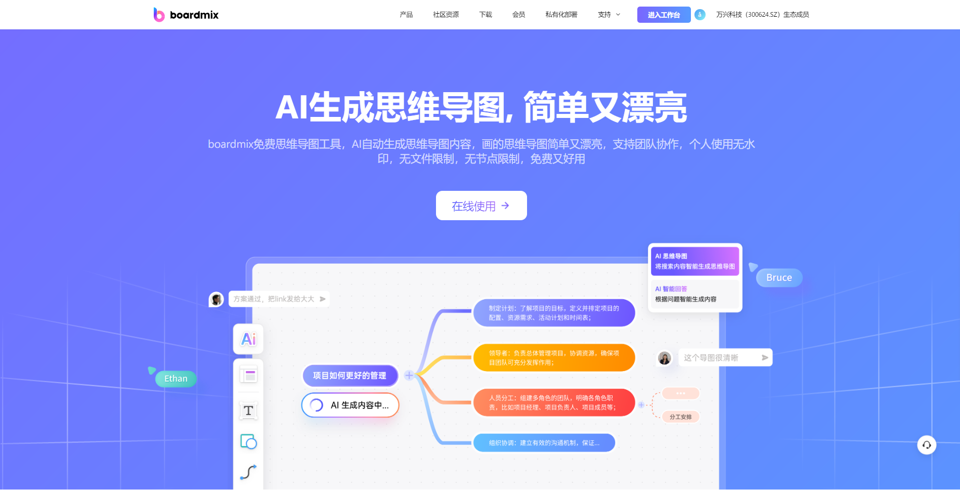 5款思维导图软件深度测评：boardmix、Mindmaster、亿图图示、幕布、MindMeister - 知乎