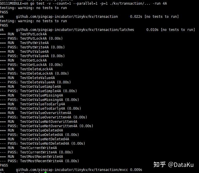 Talent Plan 路径二：Tinykv-project4 - 知乎