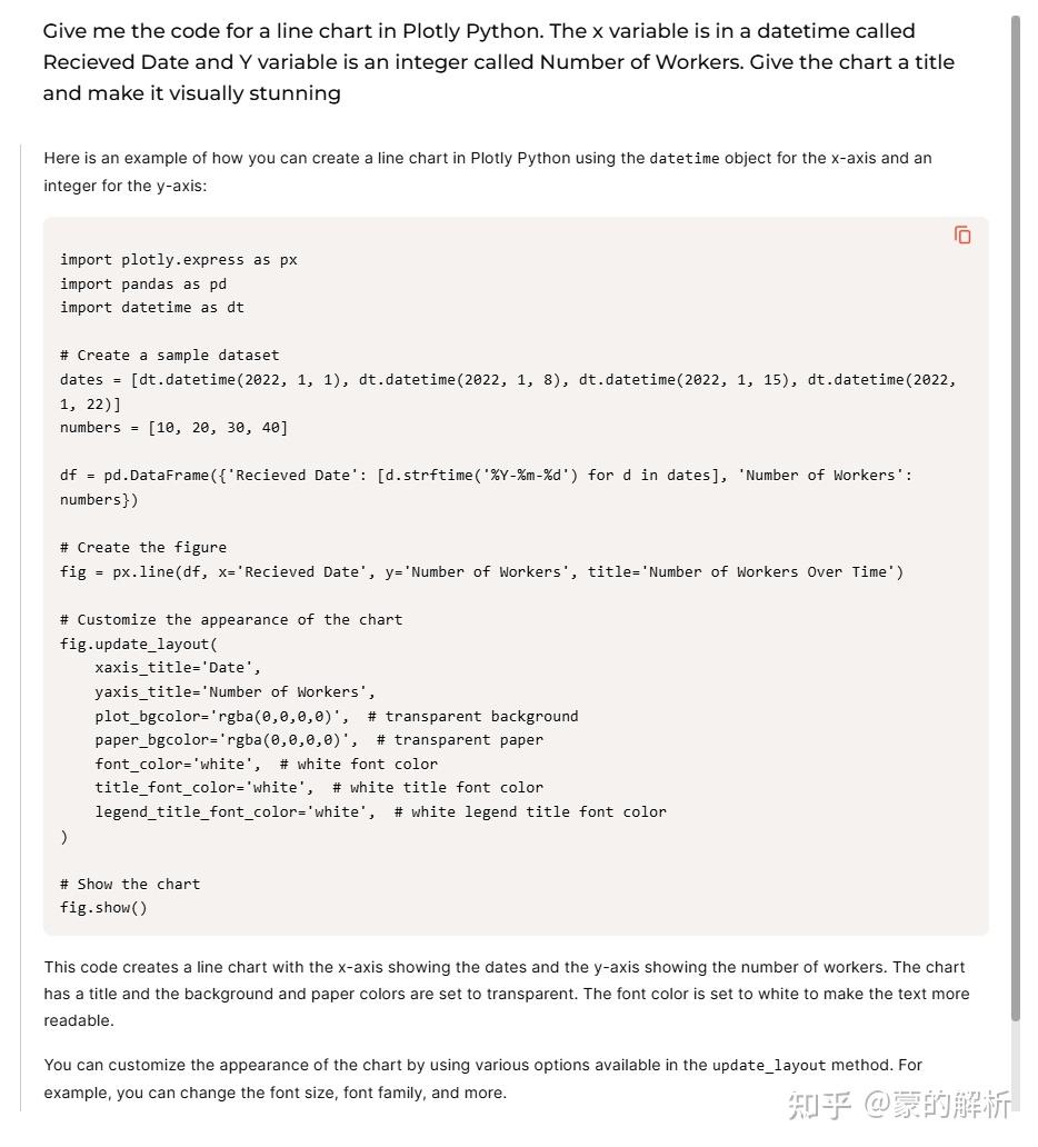 Building an Agent for Data Visualization (Plotly) 构建数据可视化代理（Plotly） - 知乎