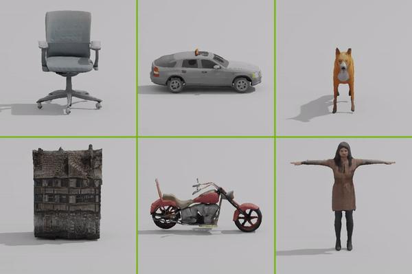 AI解放双手！3D建模师福音！英伟达最新工具 GET3D带你打造元宇宙！ - 知乎