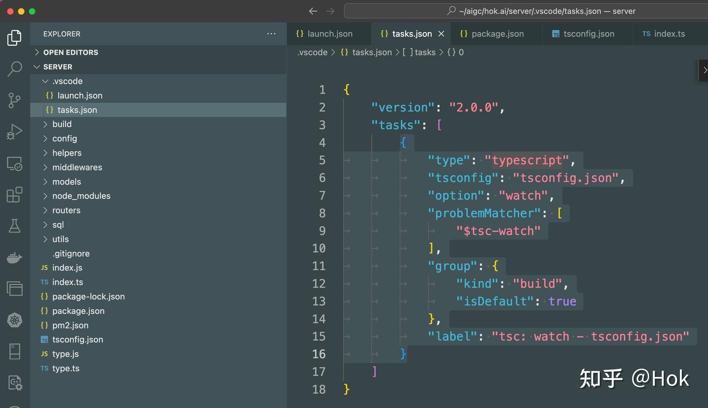 vscode如何配置才能单步调试用typescript写的node.js程序的一种可行方法 - 知乎