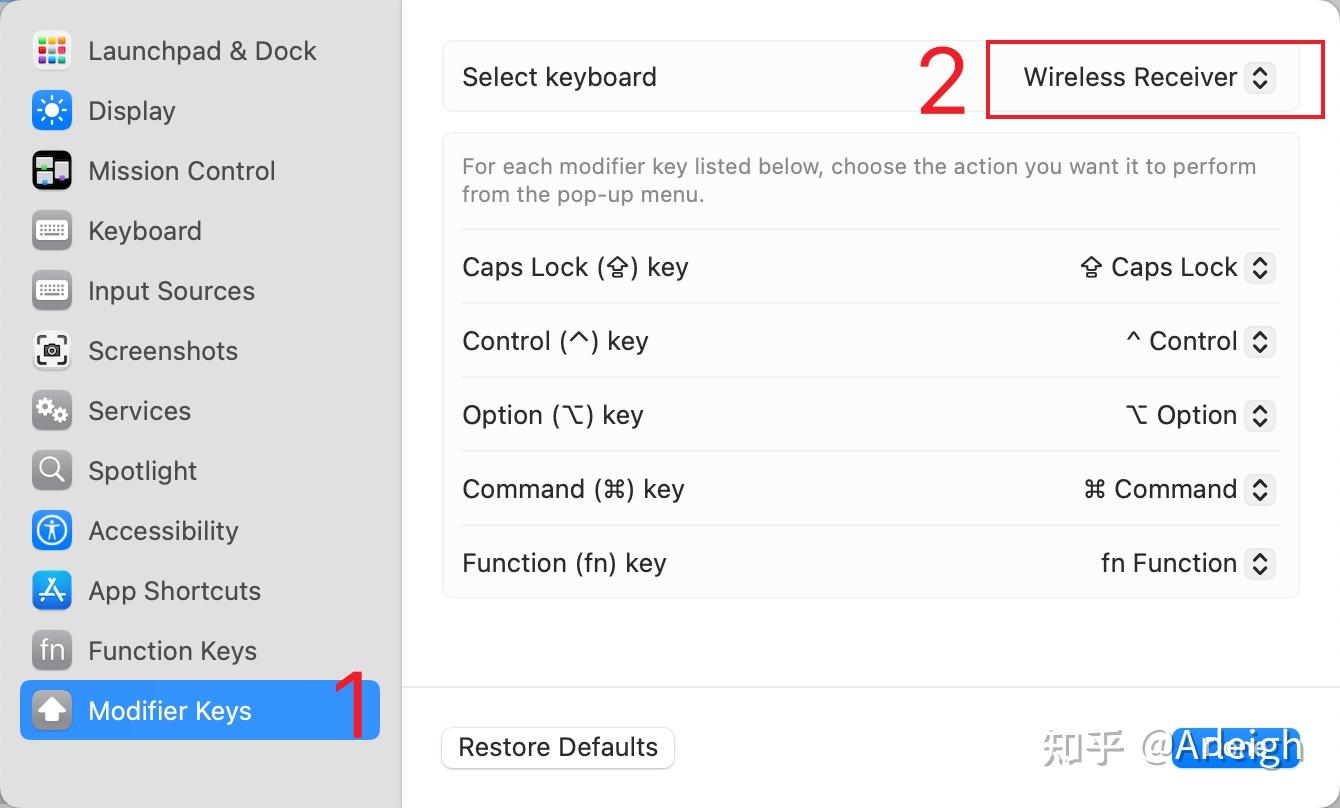 mac使用windows键盘如何设置 - 知乎