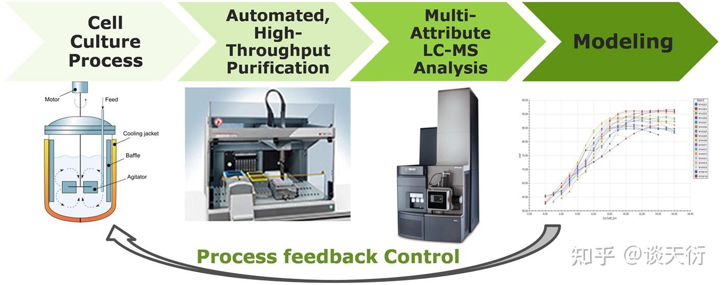 具有多组分LC-MS分析，用于高级细胞培养过程监控的高通量自动化蛋白A纯化平台 - 知乎