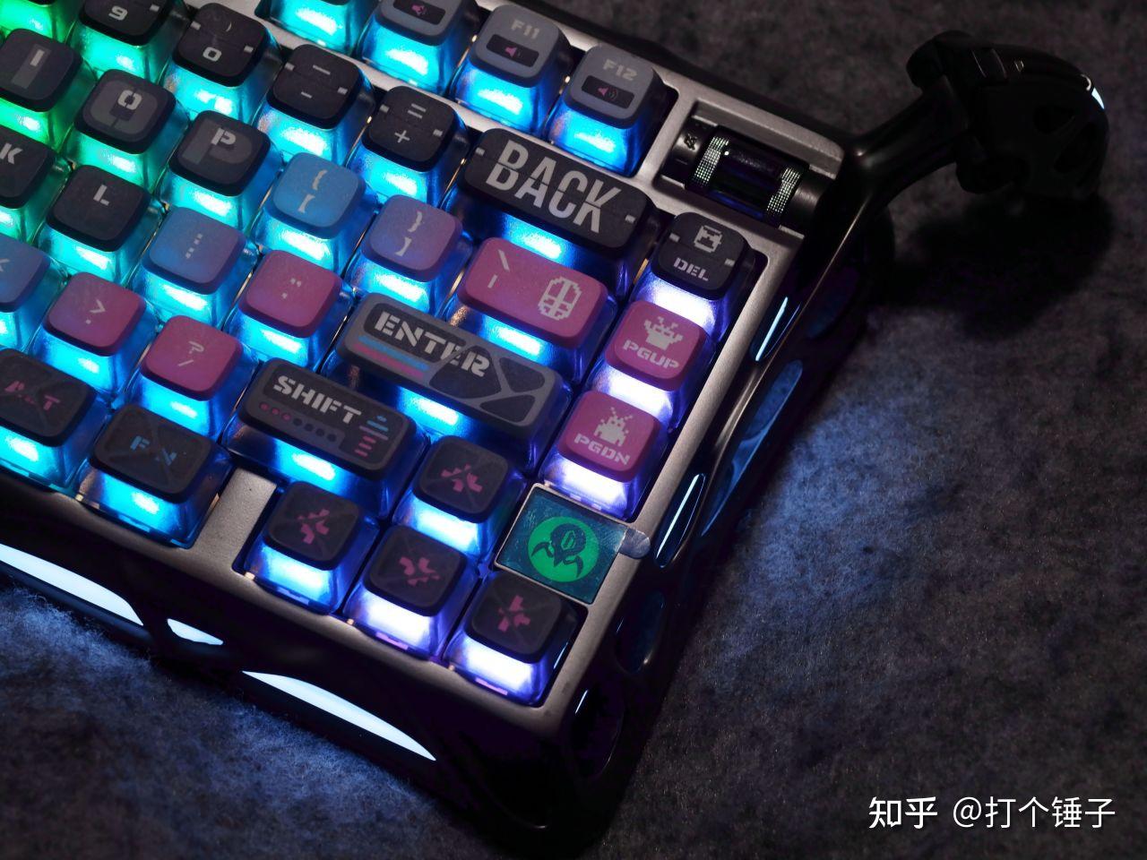 超梦幻，这绝对是我手上最帅的一把键盘——重力星球K1Pro赛博朋克 - 知乎