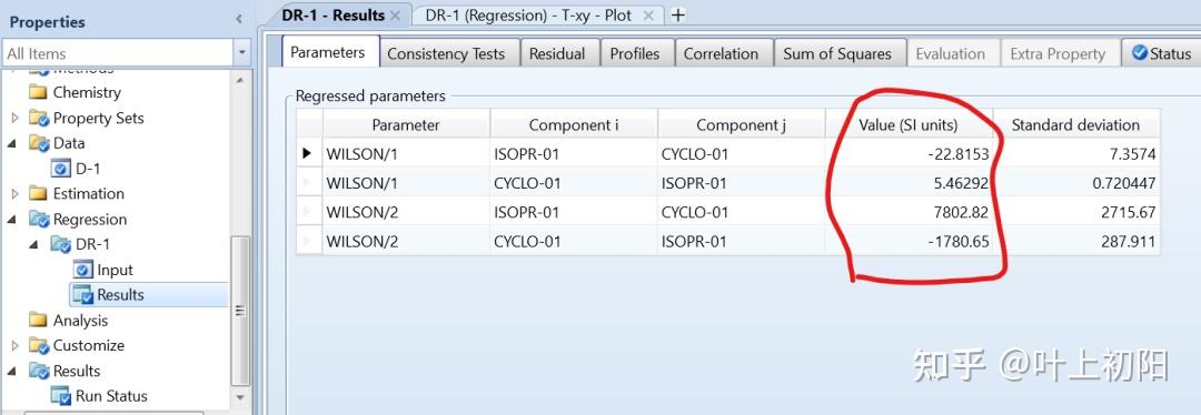 Aspen Plus 进行物性参数的拟合（回归） - 知乎