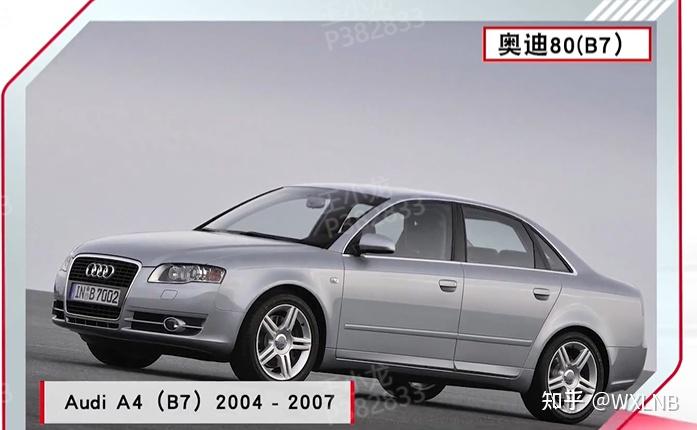 奥迪A4L车型发展史 - 知乎