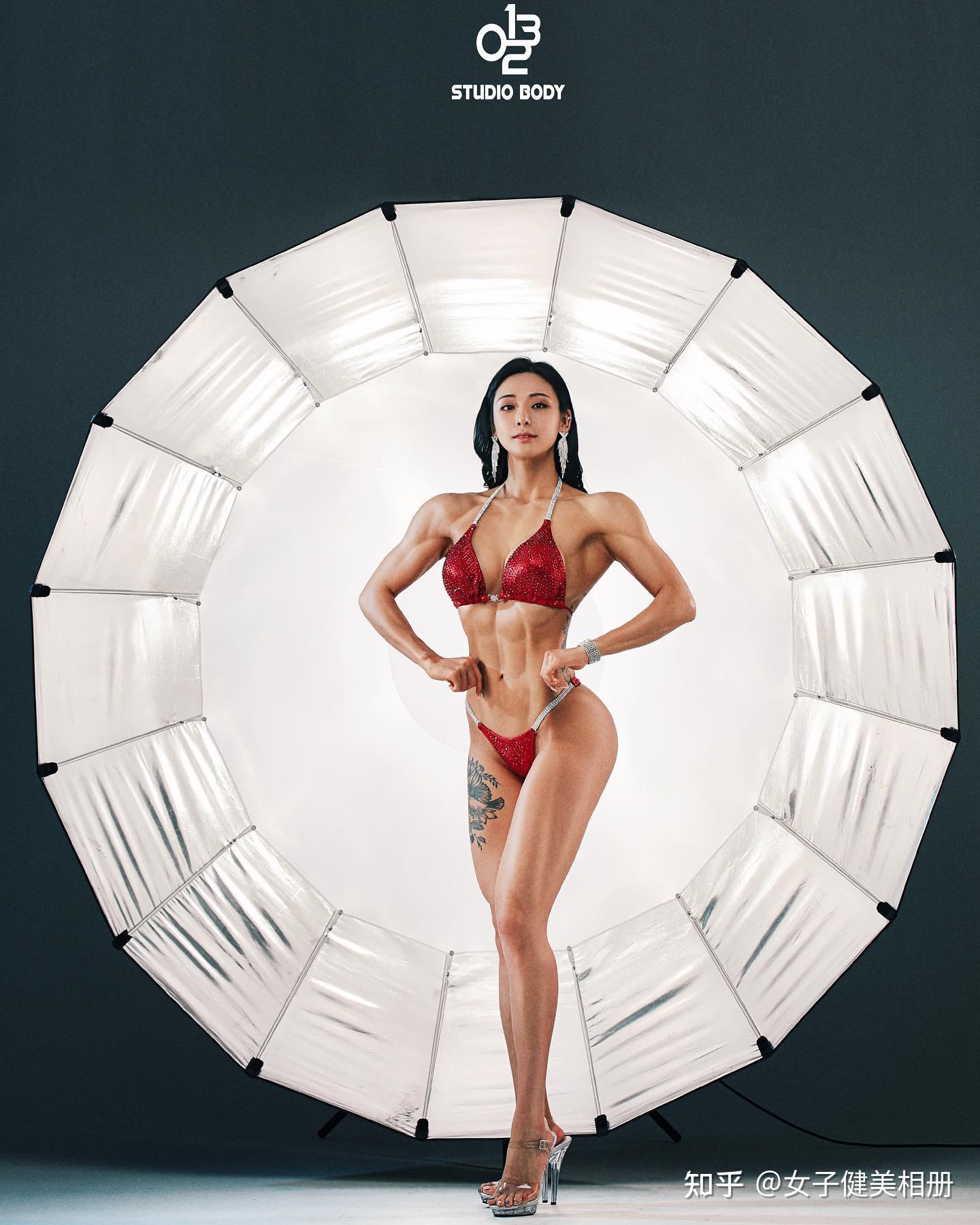 最符合大众审美的撸铁尤物！高颜值韩国极品肌肉女神---Lee Zi Yeun - 知乎