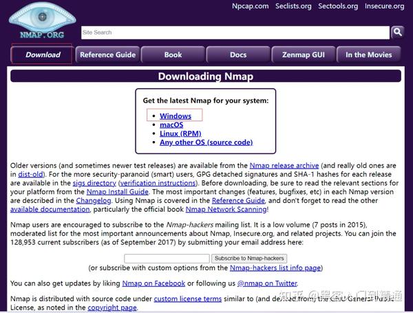 【2023最新版】超详细NMAP安装保姆级教程，Nmap的介绍、功能并进行网络扫描，收藏这一篇就够了 - 知乎