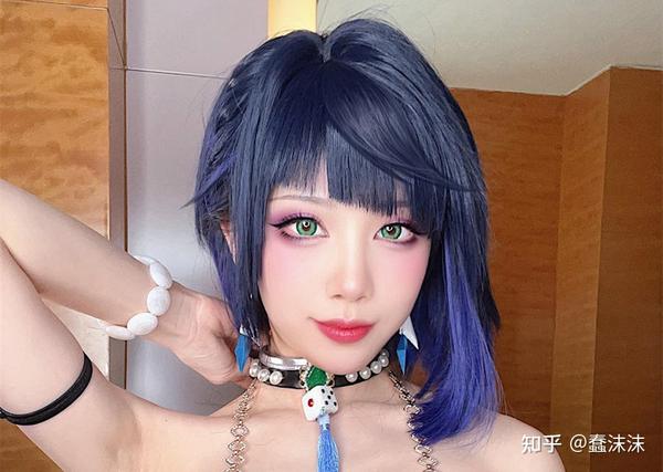 水淼Aqua写真合集cos图片：夜阑同人礼服 - 知乎