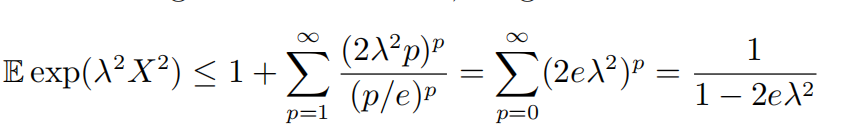 the Cramér–Chernoff bounding method与 sub-Gaussian random variable - 知乎
