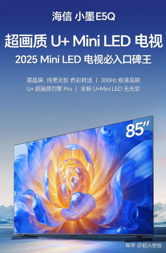 2025年最值得换新的Mini LED电视——海信电视小墨E5Q来了！一文分析有多加量不加价 - 知乎