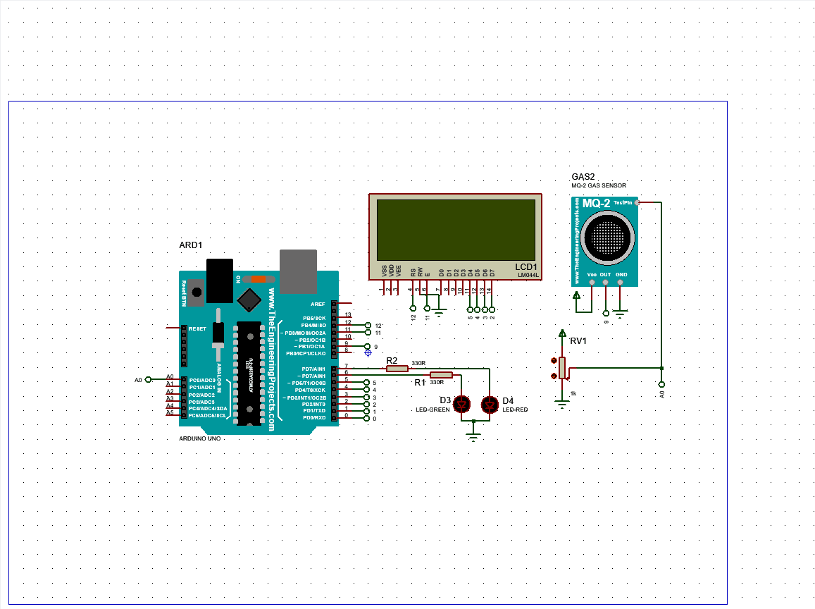 Proteus仿真-MQ-2气体传感器检测与液晶显示实验 - 知乎
