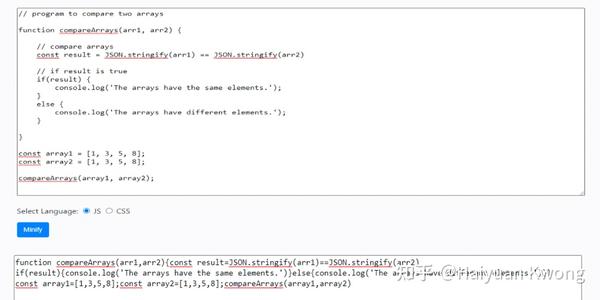 如何实现Javascript精简 (minify javascript) 到极致？ - 知乎