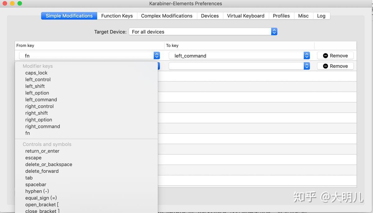 「Karabiner-Elements」一款开源Mac改键工具，满足你的个性化键位需求 - 知乎