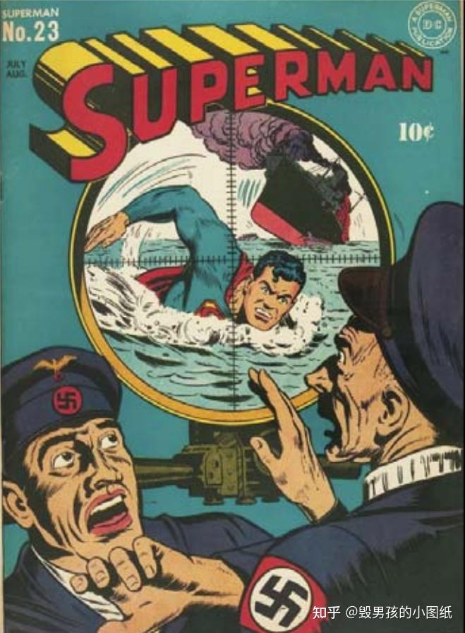 视界盘点：dc漫画英雄成长记——超人的视觉设计变迁史 知乎
