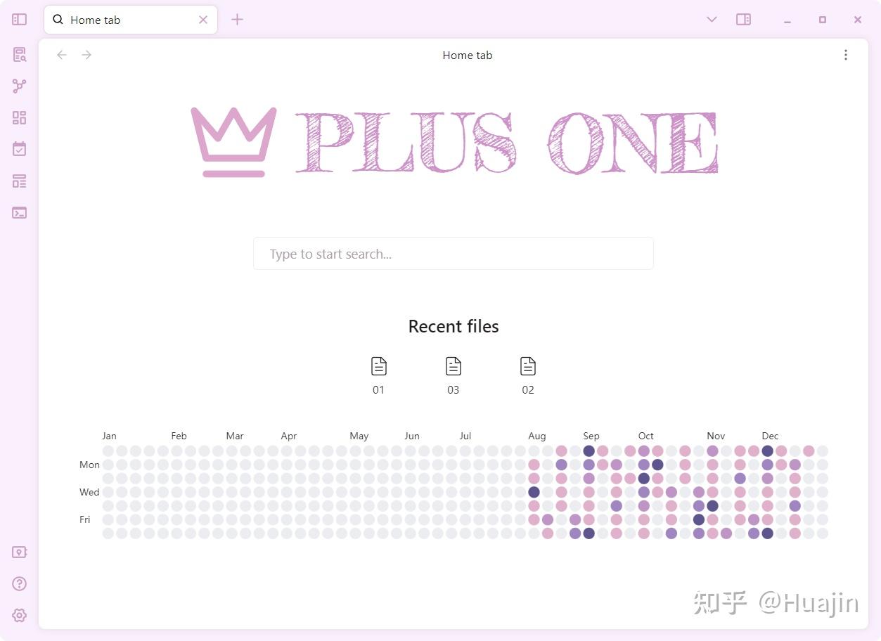 Obsidian 插件：Home Tab 多功能新标签页 - 知乎