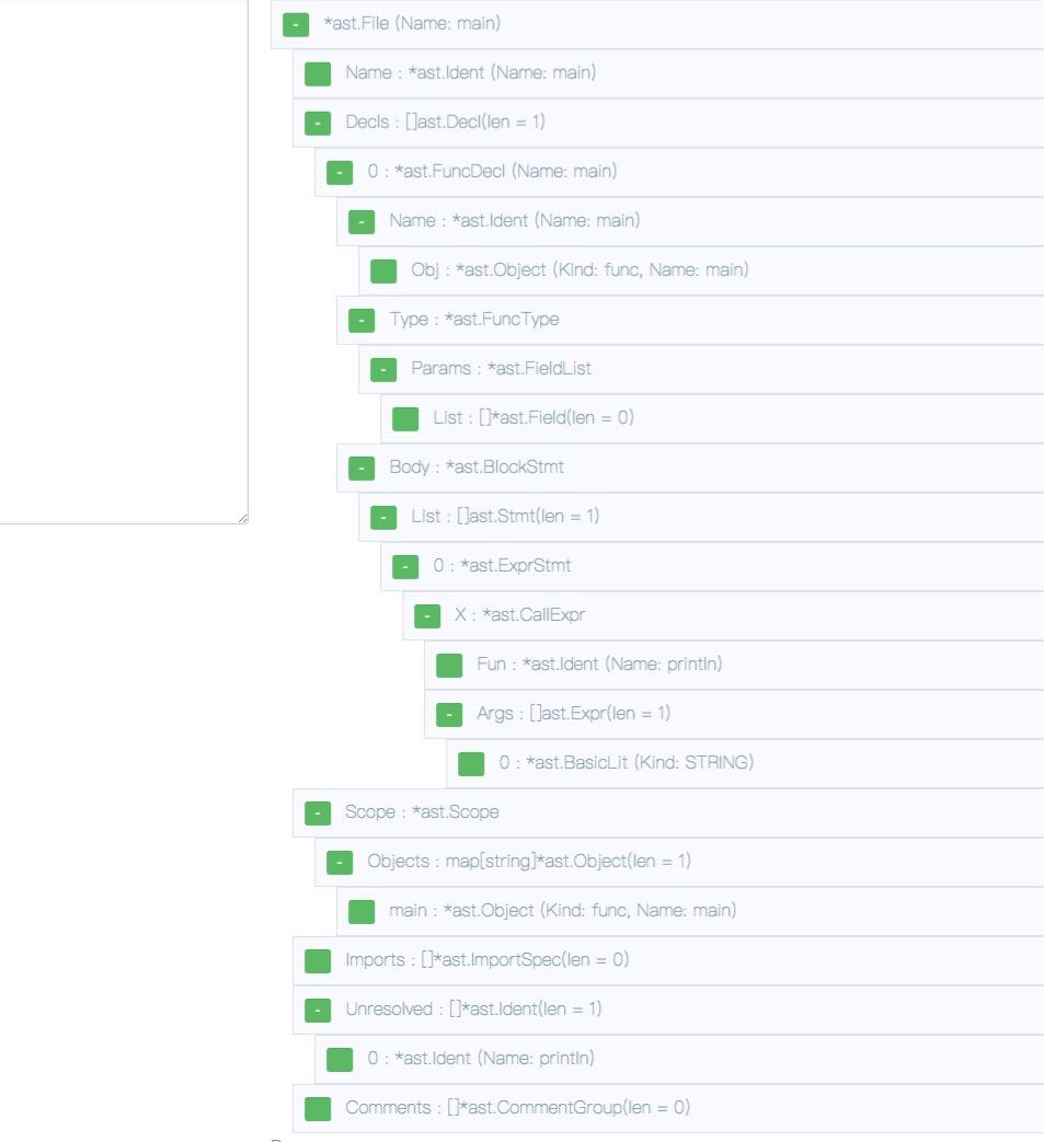 Go的AST(抽象语法树) - 知乎