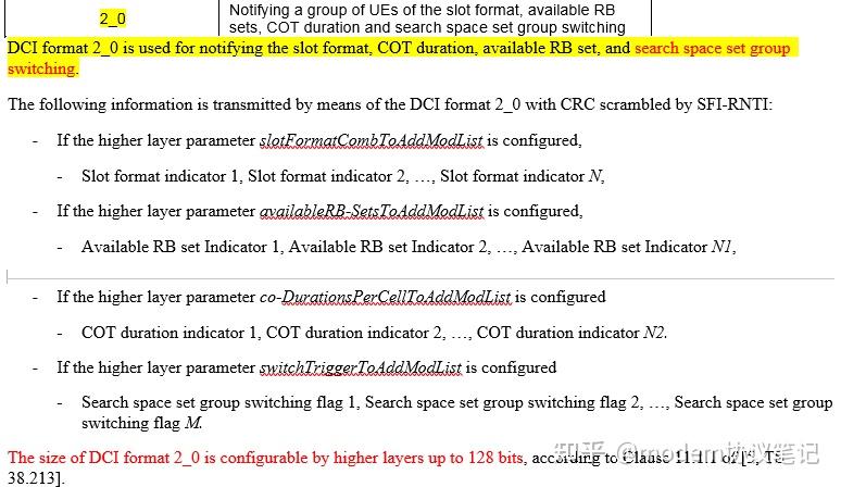 Search space set group switching(一) - 知乎