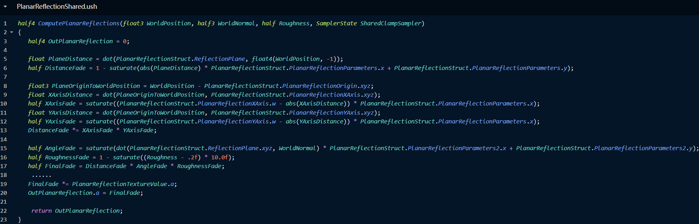 UE4 Pixel Projected Reflection解析 - 知乎