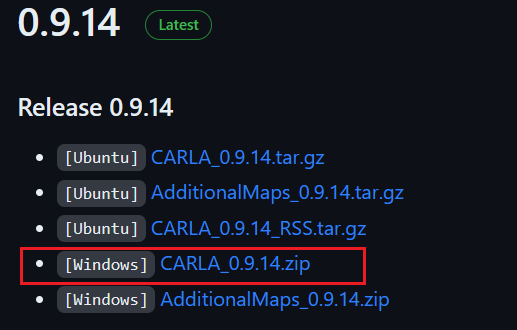 Windows安装预编译CARLA_0.9.14 - 知乎