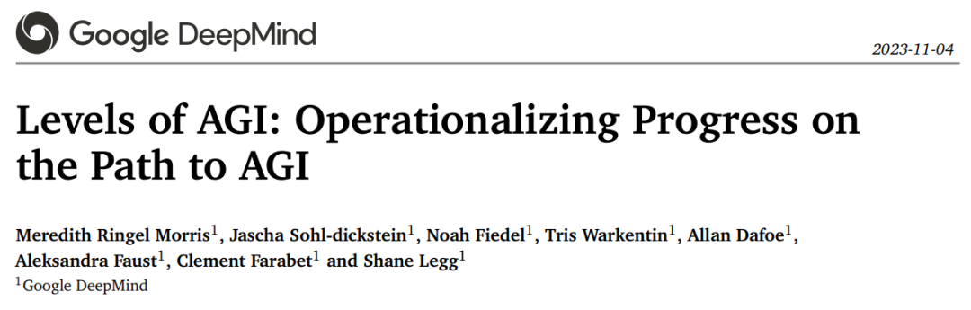 谷歌DeepMind给AGI划等级，猜猜ChatGPT在哪个位置 - 知乎