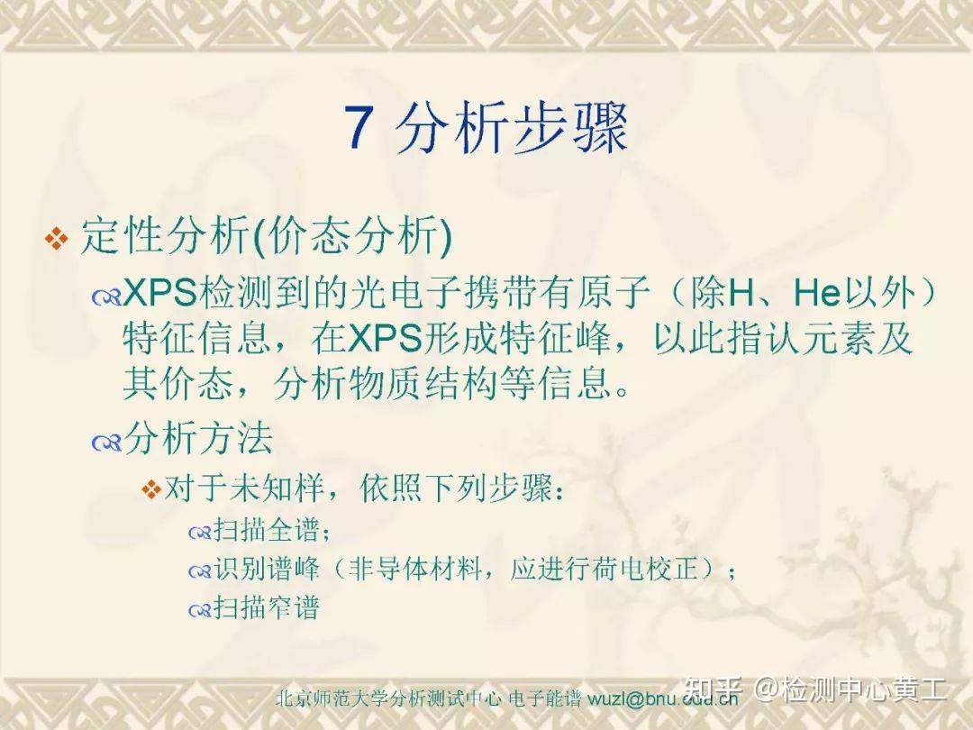 XPS分析方法通则及XPS标准术语的介绍 - 知乎